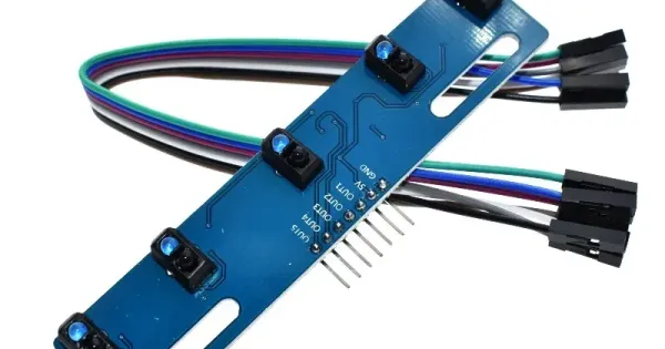 TCRT5000 5-Channel Line Tracking Sensor Module TCRT5000 5-Channel Line Tracking Sensor Module